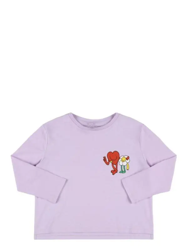 Stella McCartney Graphic Print Long Sleeve Top - No