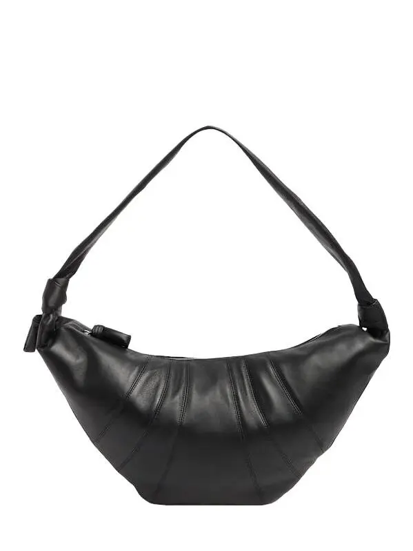 LEMAIRE Shoulder Bag With Single Handle - Black