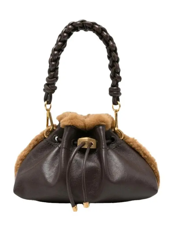 JIMMY CHOO Drawstring Handbag - Brown