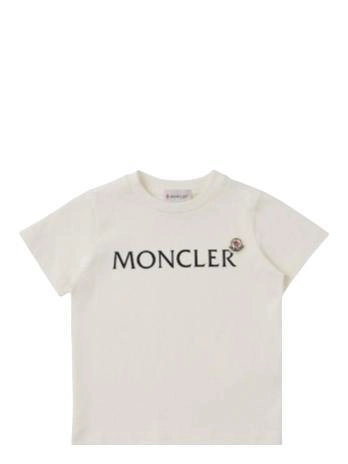 Moncler Cotton T-shirt With Logo - No