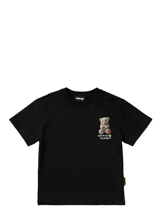 BARROW Crewneck Printed Top - No