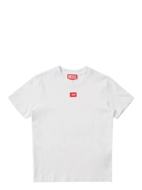 DIESEL® Crewneck T-shirt With Printed Logo - No