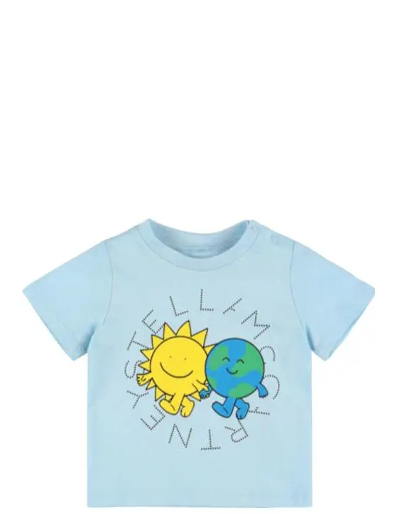 Stella McCartney Frontprint Top - Blue