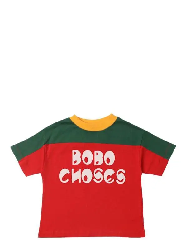 BOBO CHOSES Minimal Print Top - Red
