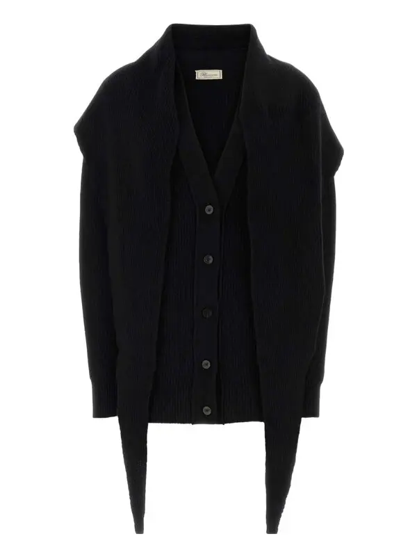 Blumarine Long-sleeve Cardigan - Black