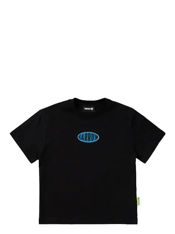 BARROW Crewneck T-shirt With Graphic Detail - No