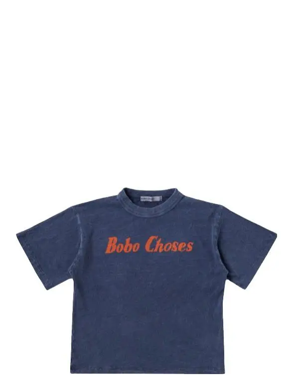 BOBO CHOSES Crewneck Top - Blue