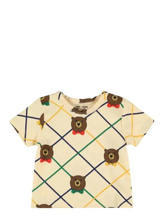 MINI RODINI Printed Short Sleeve Top - No