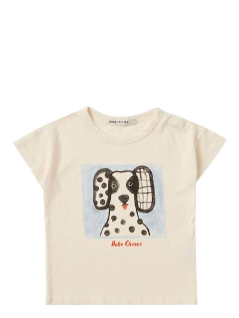 BOBO CHOSES Crewneck Top - Nude