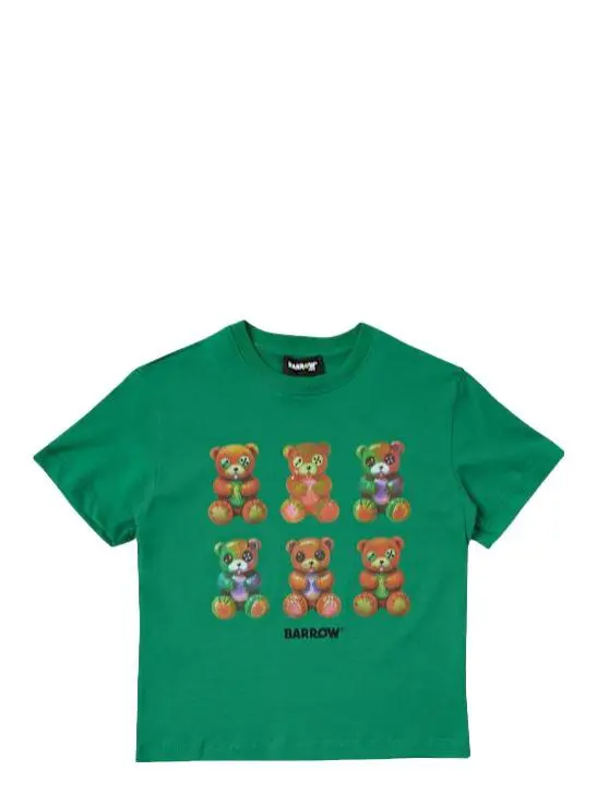 BARROW Solid Color Print Top - No