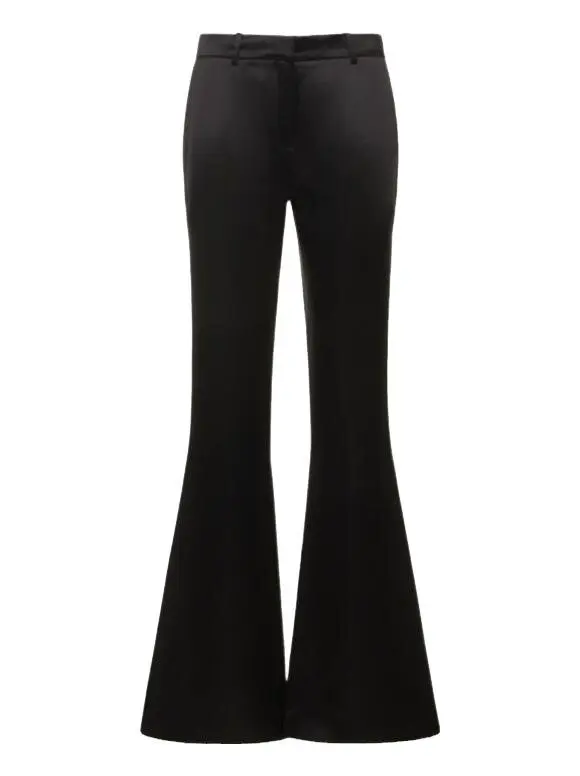 Magda Butrym Casual Flare Pants - Black