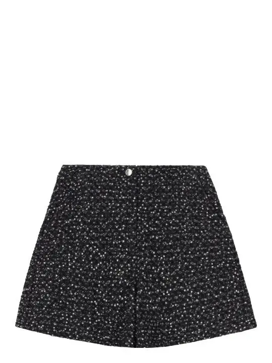 Emporio Armani Sequined Tweed Shorts - No