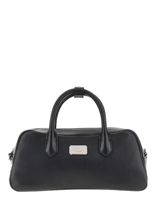 Emporio Armani Dual-handle Shoulder Bag - Black