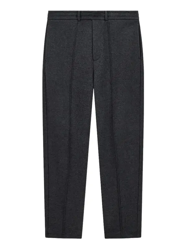 Emporio Armani Pressed Crease Track Pants - Dark Grey