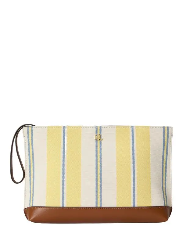 Ralph Lauren Genuineleather Clutch - White