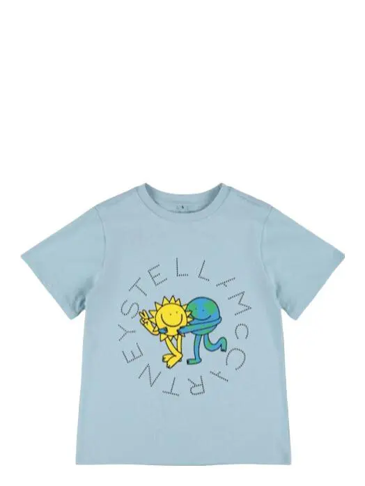 Stella McCartney Frontprint Tshirt - Blue