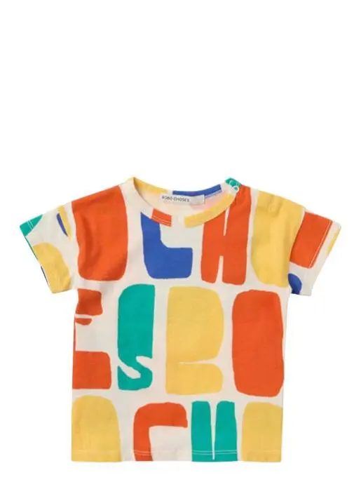 BOBO CHOSES Crewneck Graphic Print Top - No