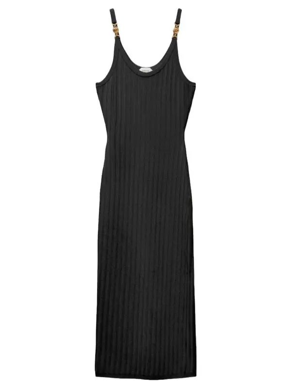 Versace Medusa '95 Ribbed Dress - Black