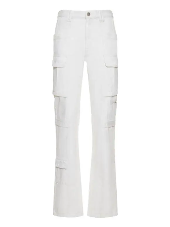 Isabel Marant Étoile High-waisted Straight-leg Cargo Pants - No
