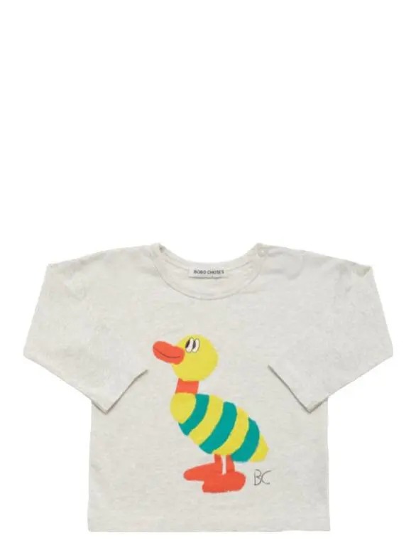 BOBO CHOSES Printed T-shirt - White