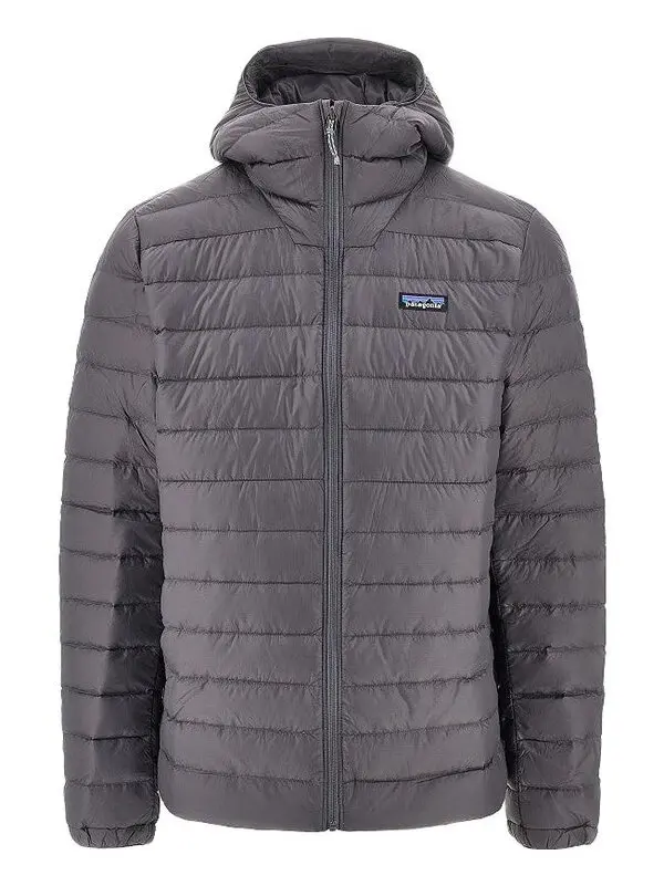 Patagonia Down Weater' Hooded Jacket - Grey