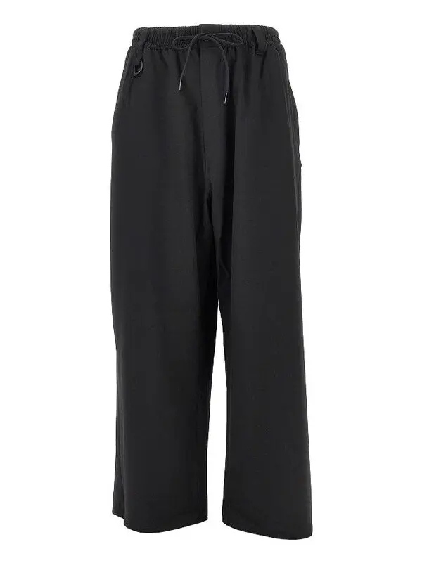 Y3 Straight Eg Woo-bend Pants - Black