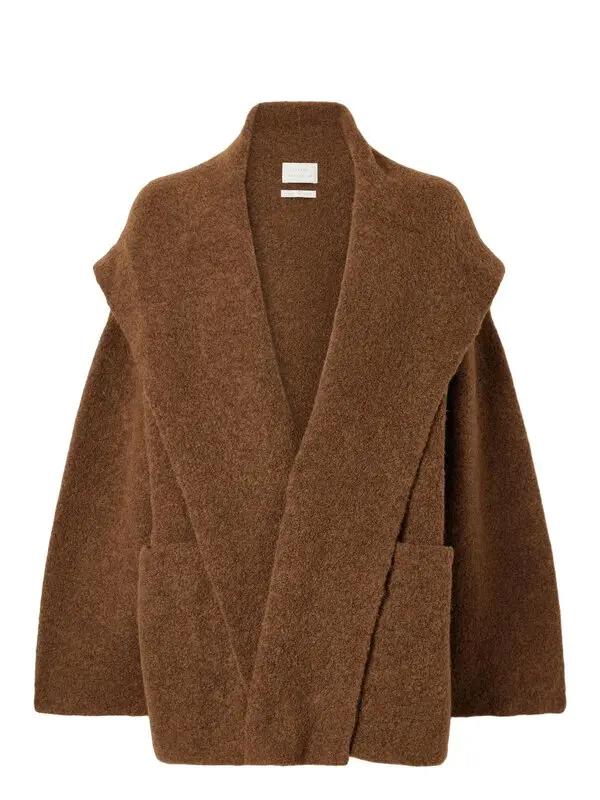 LAUREN MANOOGIAN Alpaca And Wool-blend Coat - Brown