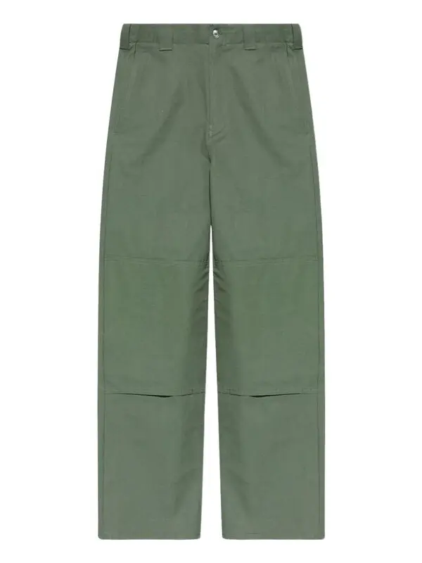 Kenzo Double Knee Chinos - Dark Khaki