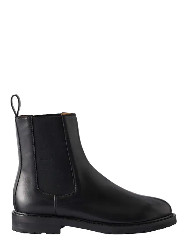 Legres 25 Leather Chelsea Boots - Black