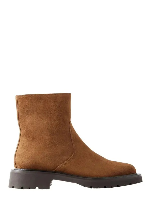 Legres 61 Suede Ankle Boots - Brown