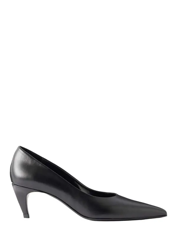 JUDE Blade 60 Leather Pumps - Black