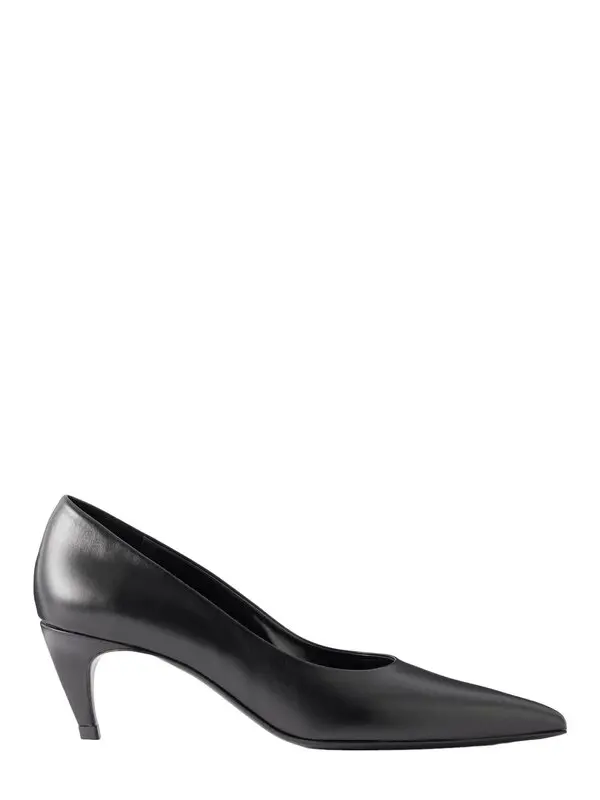 JUDE Blade 60 Leather Pumps - Black