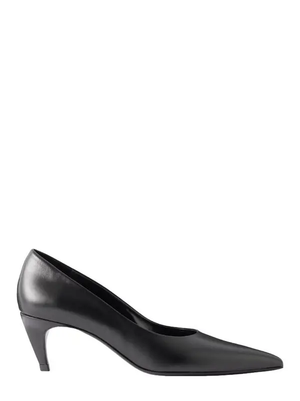 JUDE Blade 60 Leather Pumps - Black