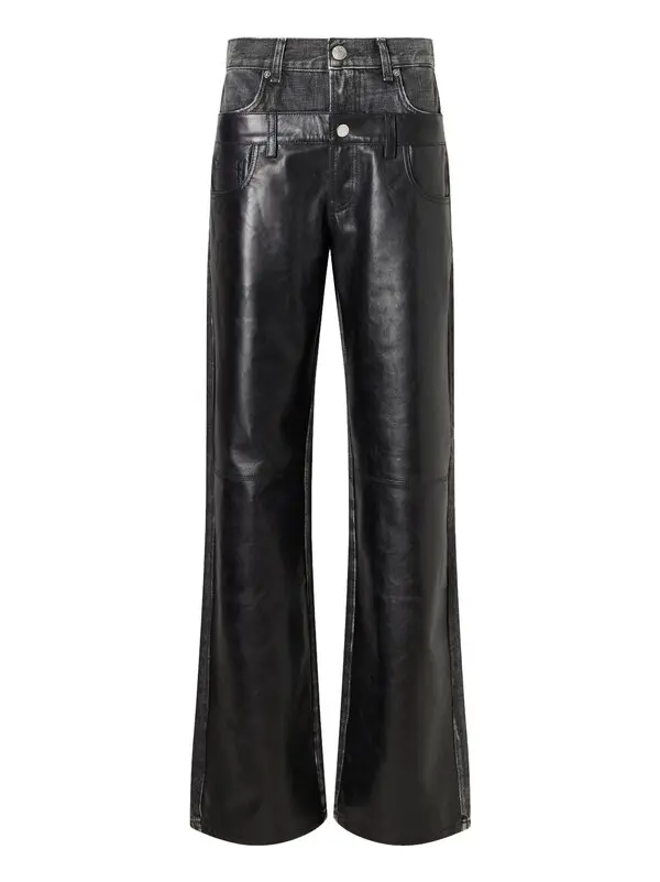 HAIKURE Bonnie Double Wb Hedwig Wide-leg Jeans - Black