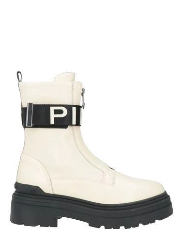Pinko Ankle Boots Size Leather - White