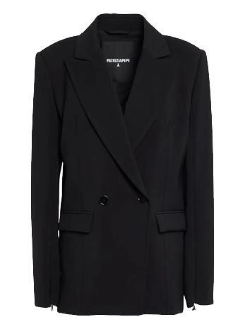 Patrizia Pepe Blazer Size Polyester, Elastane - Black