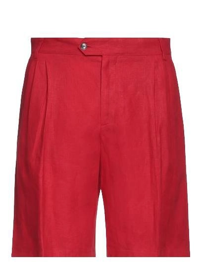 Dolce & Gabbana Shorts & Bermuda Shorts Size Linen - Red