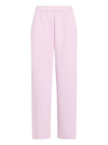 Peserico Peseriço Wide-leg Viscose Blend Pants - Lilac
