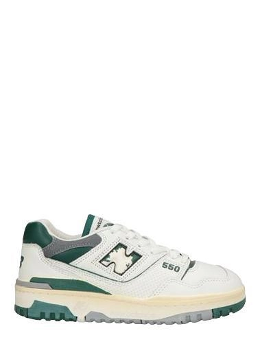NEW BALANCE Sneakers Size Leather - White