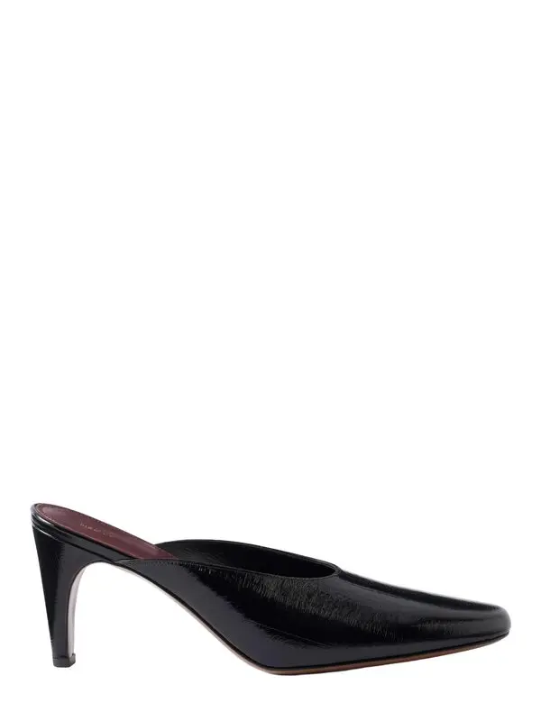 NEOUS 80 Leather Pumps - Black