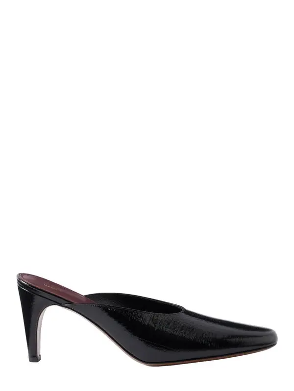 NEOUS 80 Leather Pumps - Black