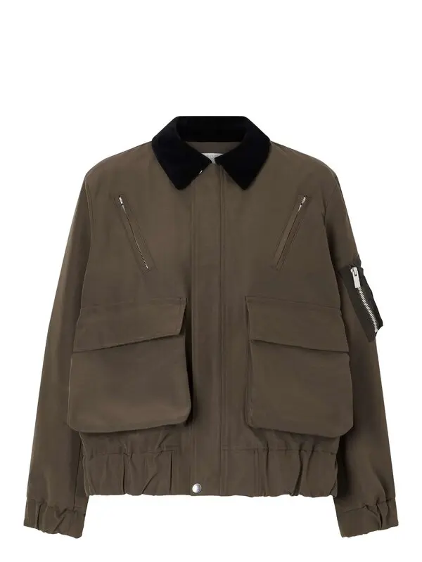 Sacai Cotton-blend Shell Jacket - Multi