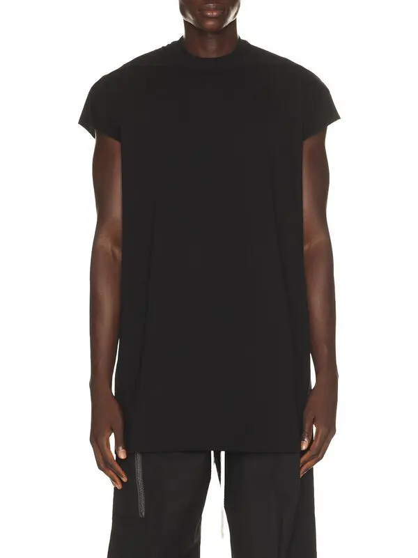 Rick Owens Jumbo Short Sleeve Tee - Black