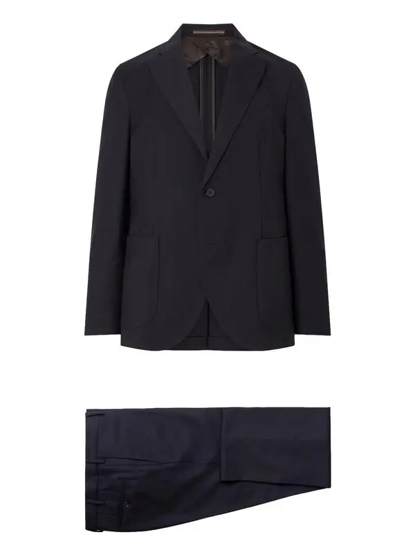 SLOWEAR Wool-twill Suit - Blue
