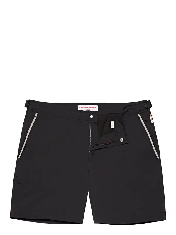 Orlebar Brown Mid-length Stretch-nylon Swim Shorts - Black