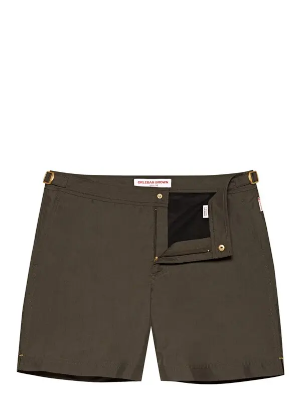 Orlebar Brown Mid-length Swim Shorts - Smoked Tea