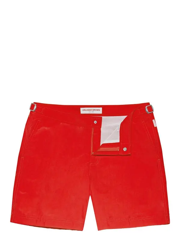 Orlebar Brown Rescue Mid-length Swim Shorts - Red