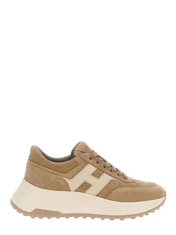 Hogan Sneakers H669 Lace-up H - Beige