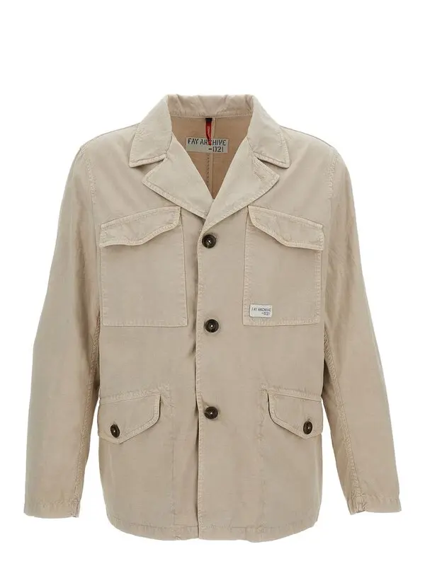 FAY Archive Field Jacket - Beige