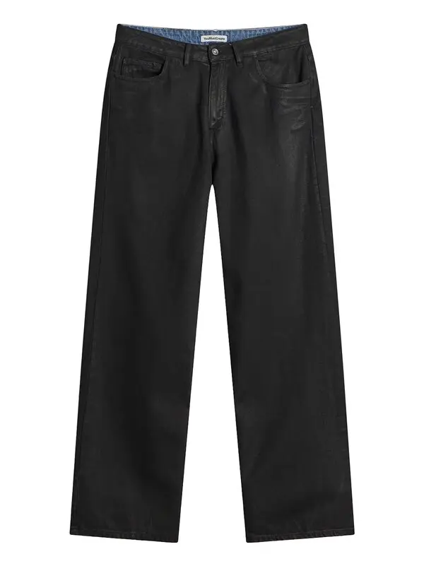 You Must Create Silver Jeans - Black
